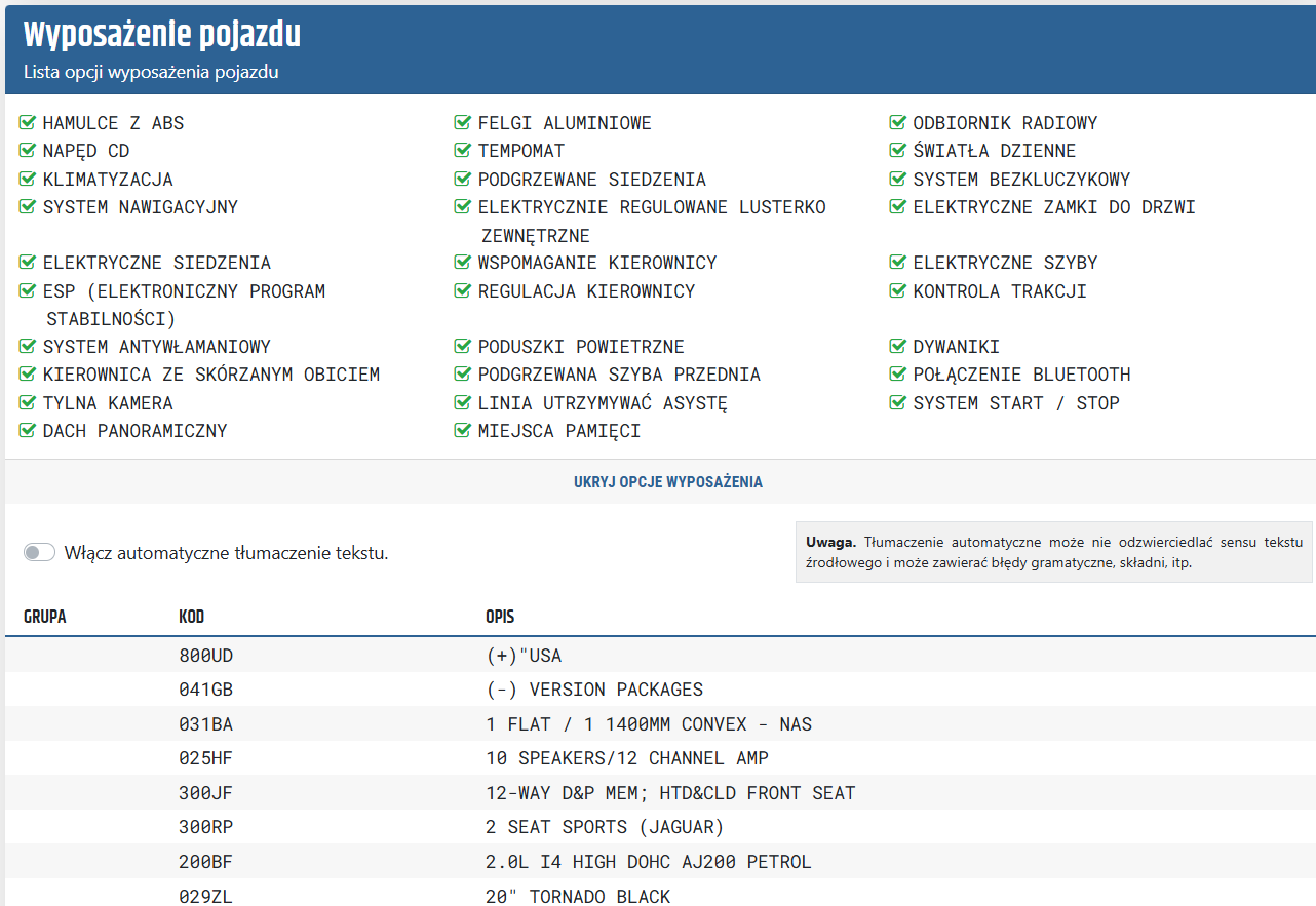 Jak Sprawdzić Wyposażenie Auta po Numerze VIN? – MojPojazd.com